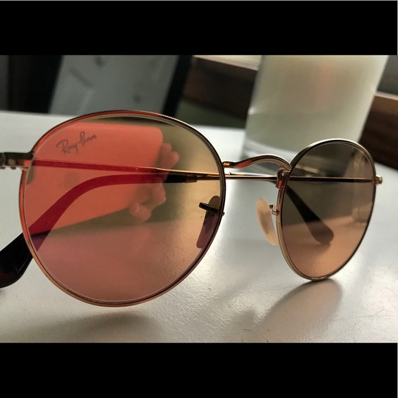 Ray-Ban | Accessories | Rayban Round Flash Lenses | Poshmark